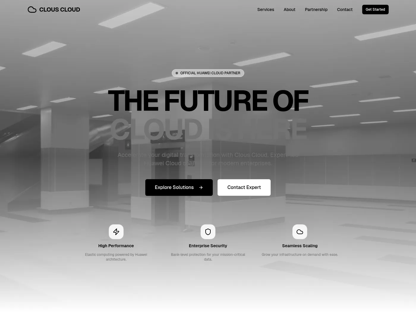 Clous Cloud Web Presence