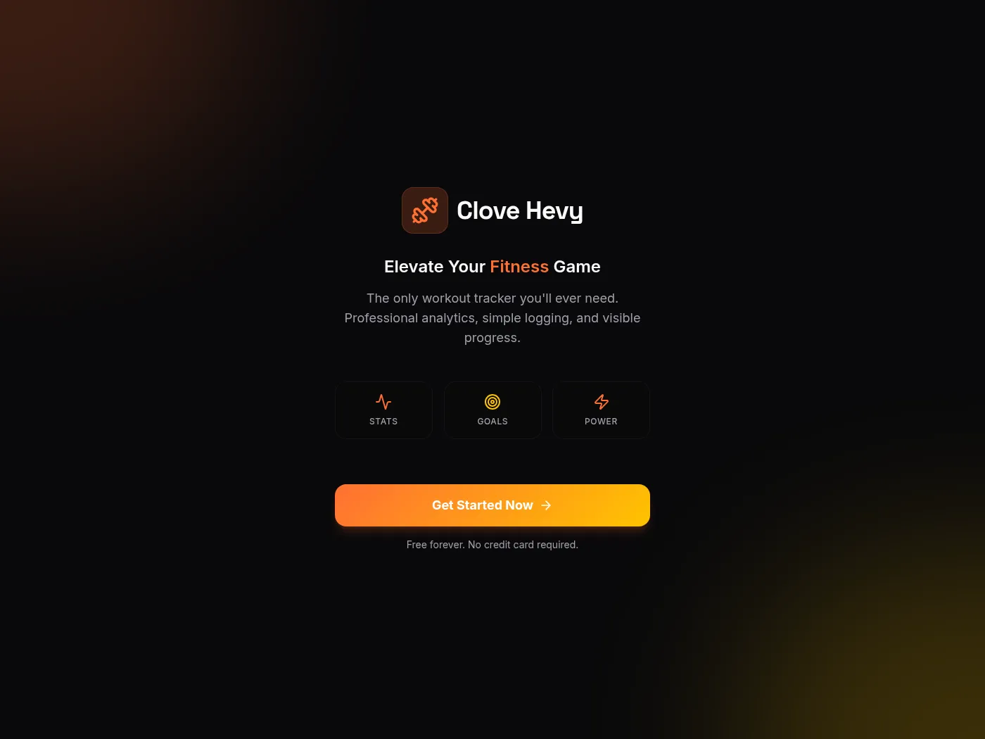 Clove Hevy - Gym Workout Tracker