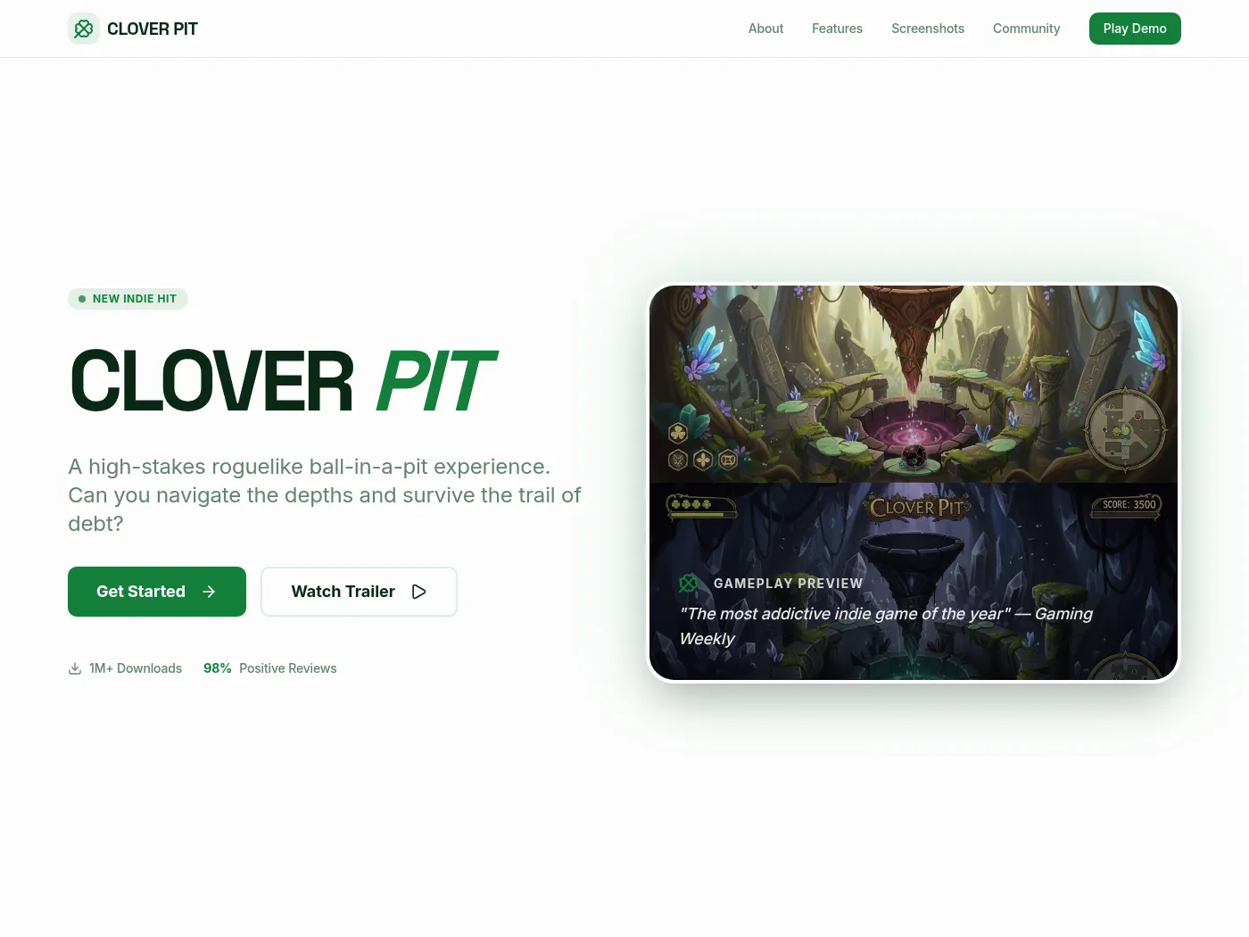 Clover Pit Showcase