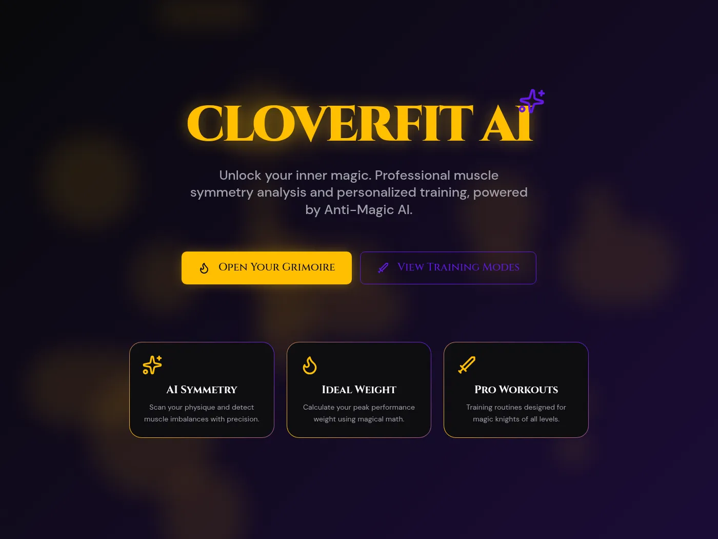 CloverFit AI