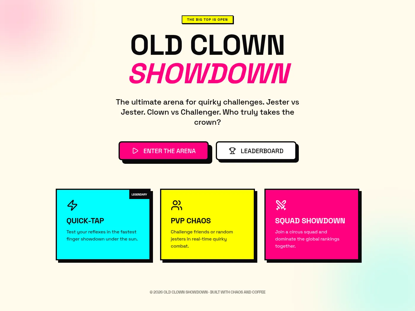 Old Clown Showdown