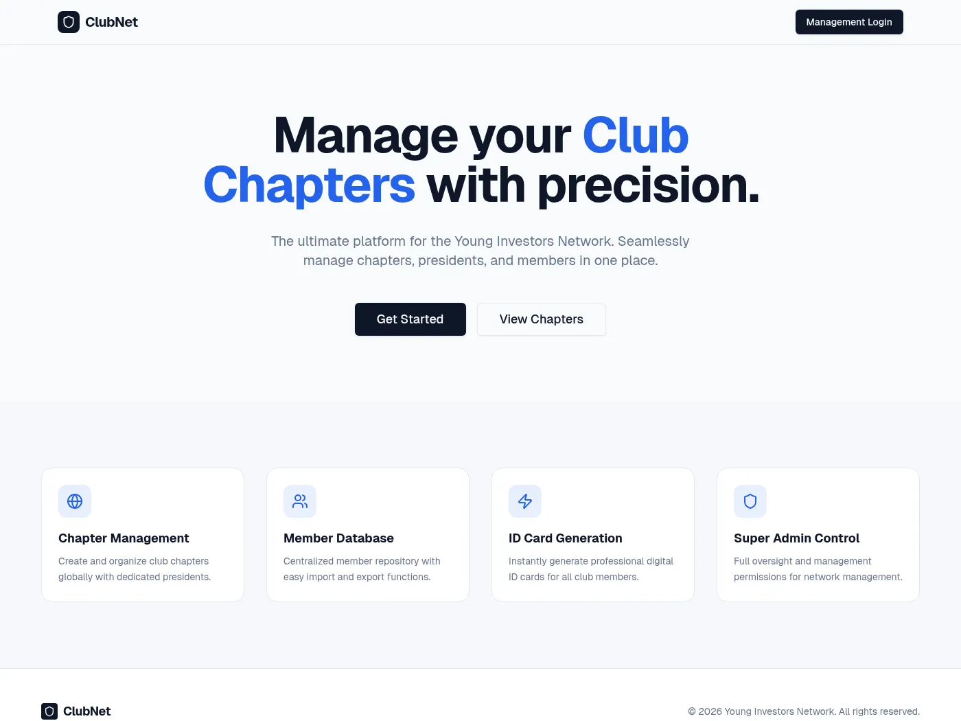 ClubNet Manager