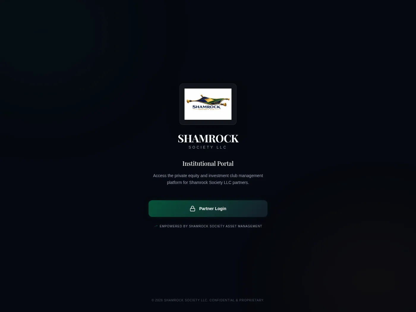 Shamrock Society Member Login
