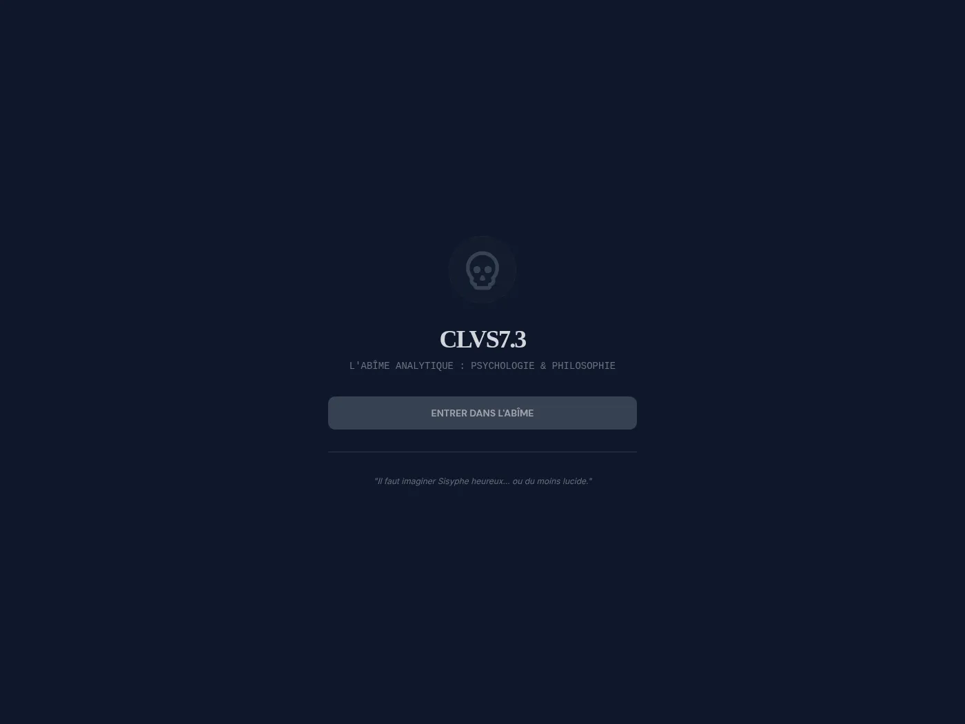 CLVS7.3 IA Dashboard