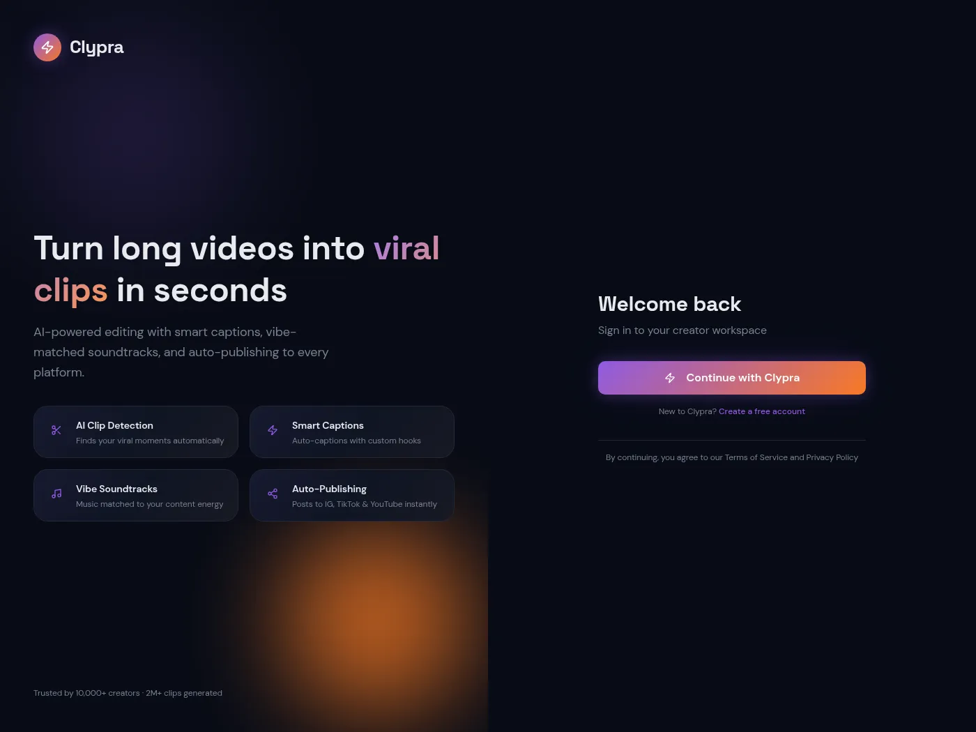 Clypra Viral Clip Maker