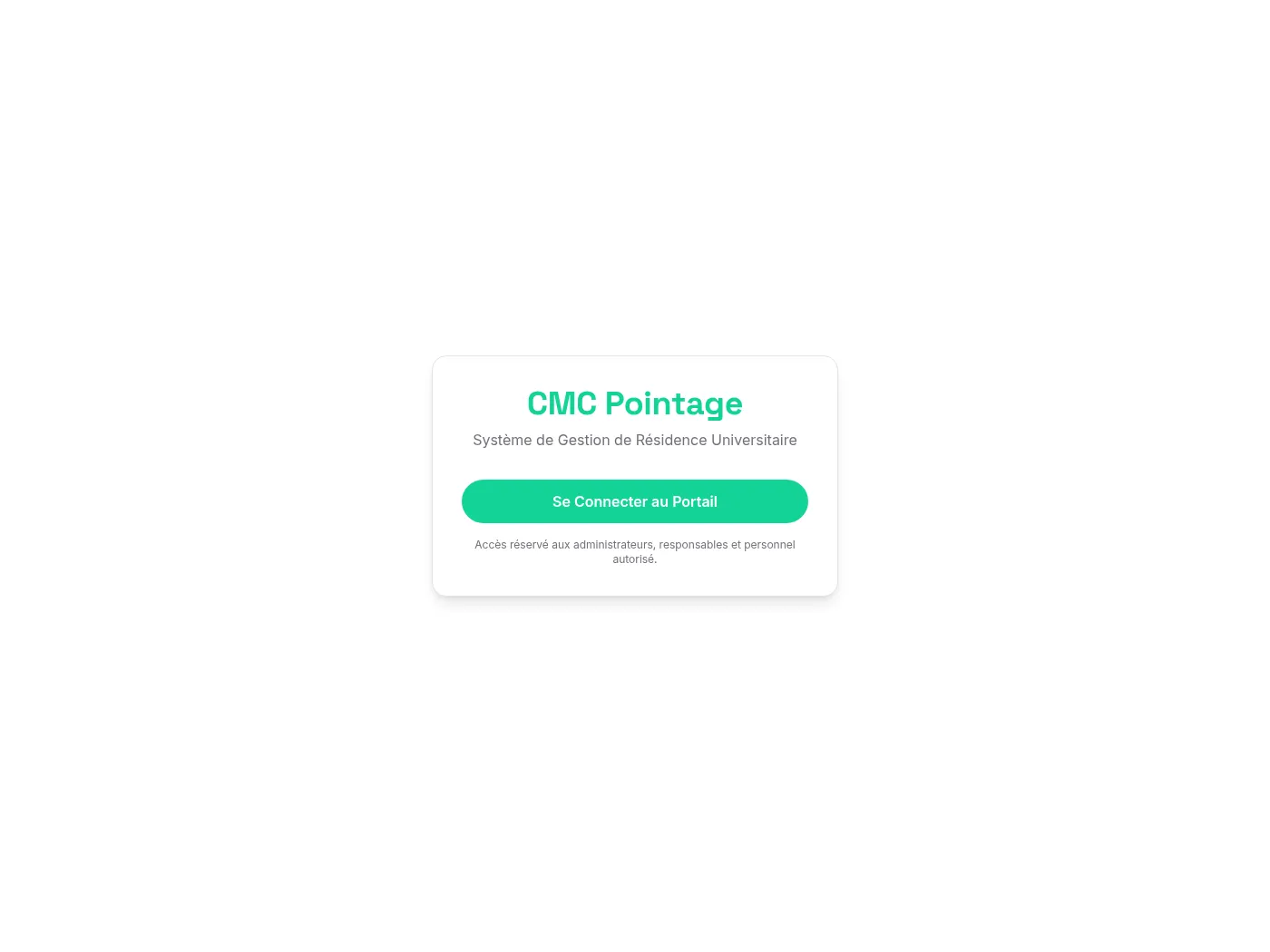 CMC Pointage Suite