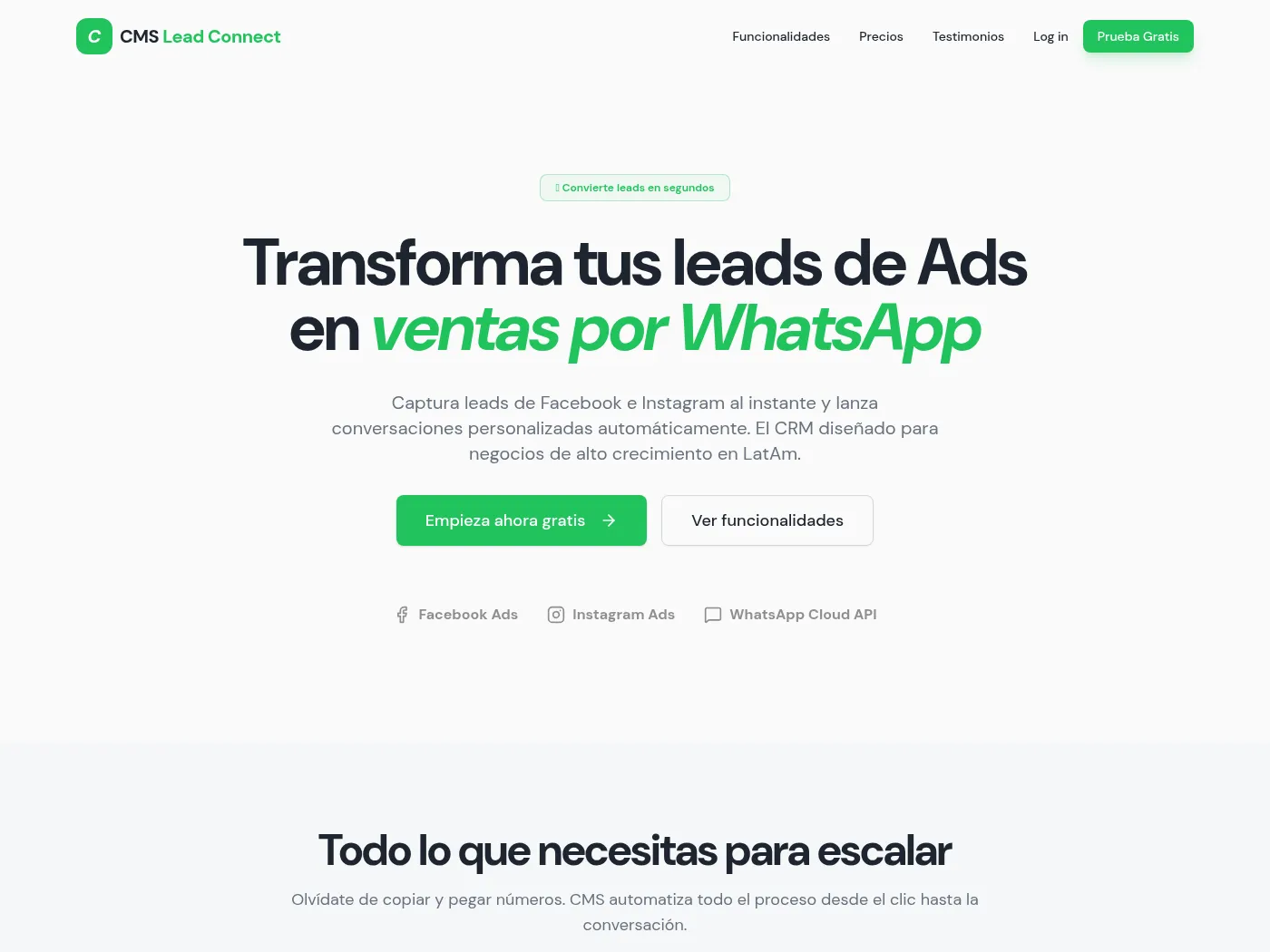 CMS Instant Lead Connect