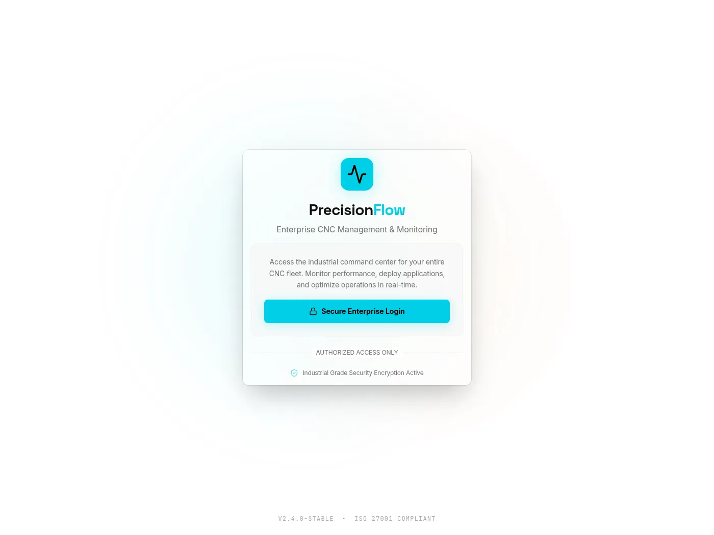 CNC Apps Dashboard
