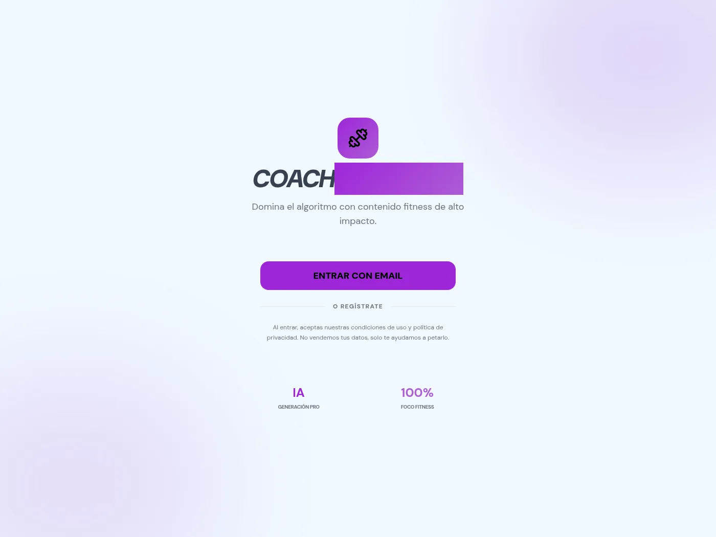 CoachContenido Fitness