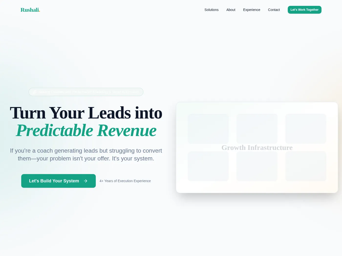 Coach Funnel Landing Page