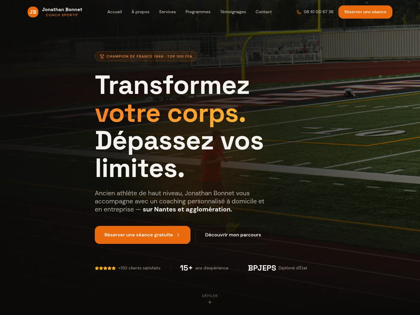 Coach Pro Website