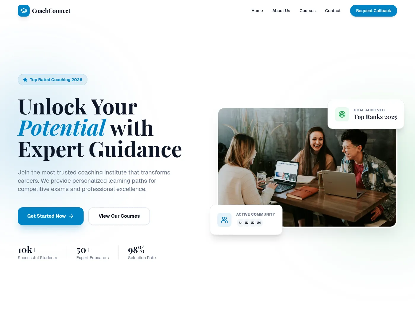 CoachConnect Web Portal