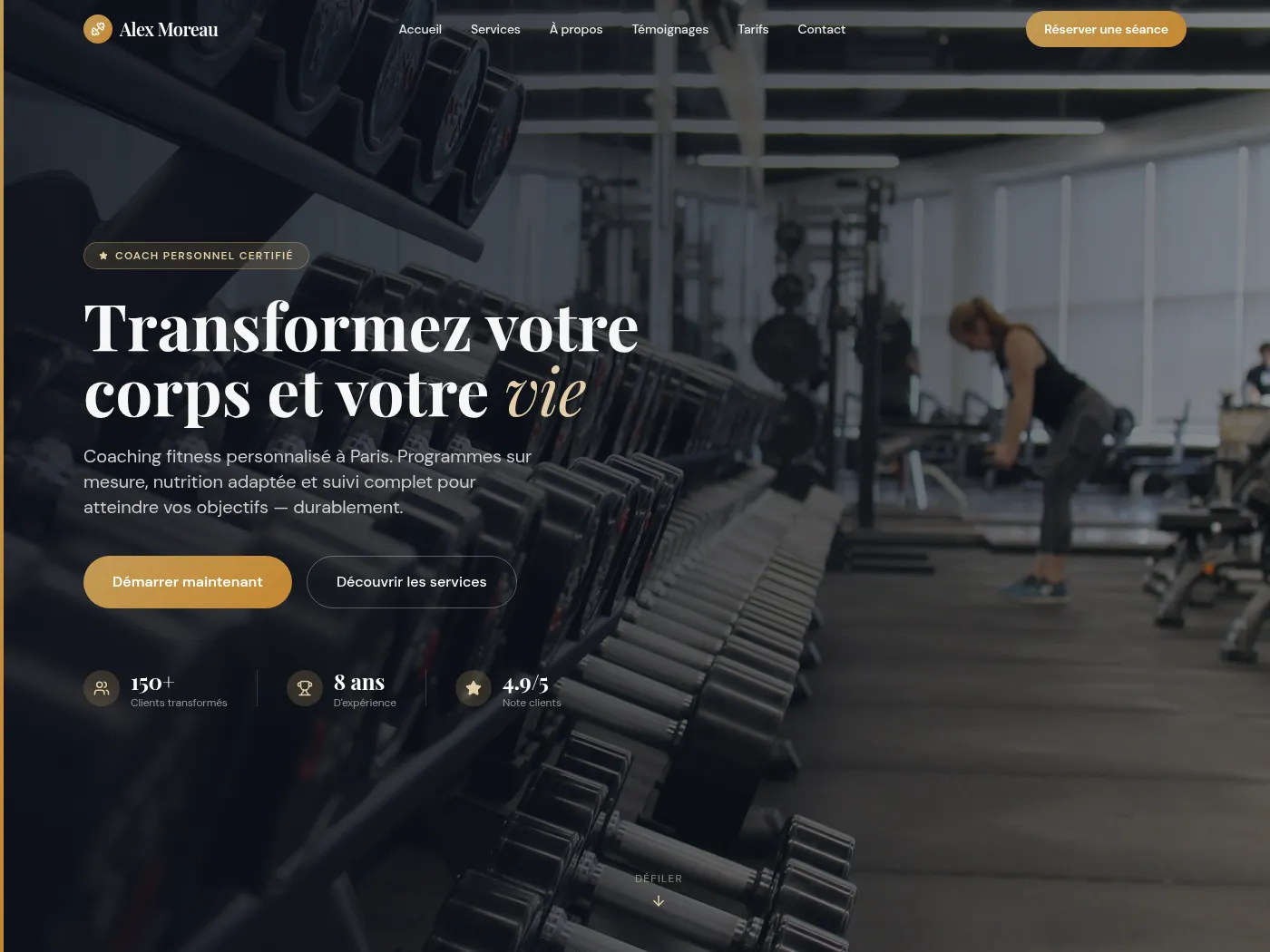 FitCoach Web Portal