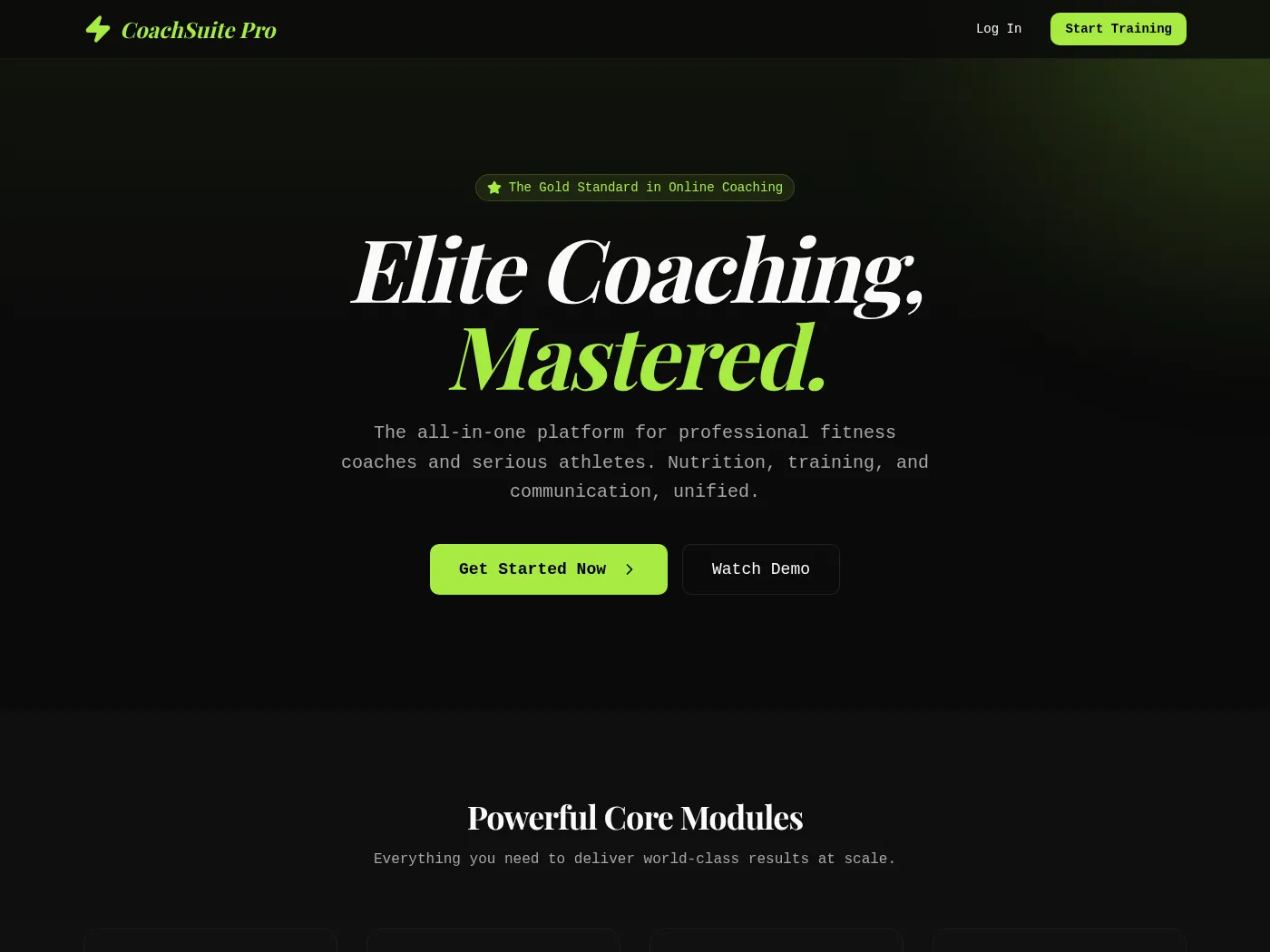 CoachSuite Pro