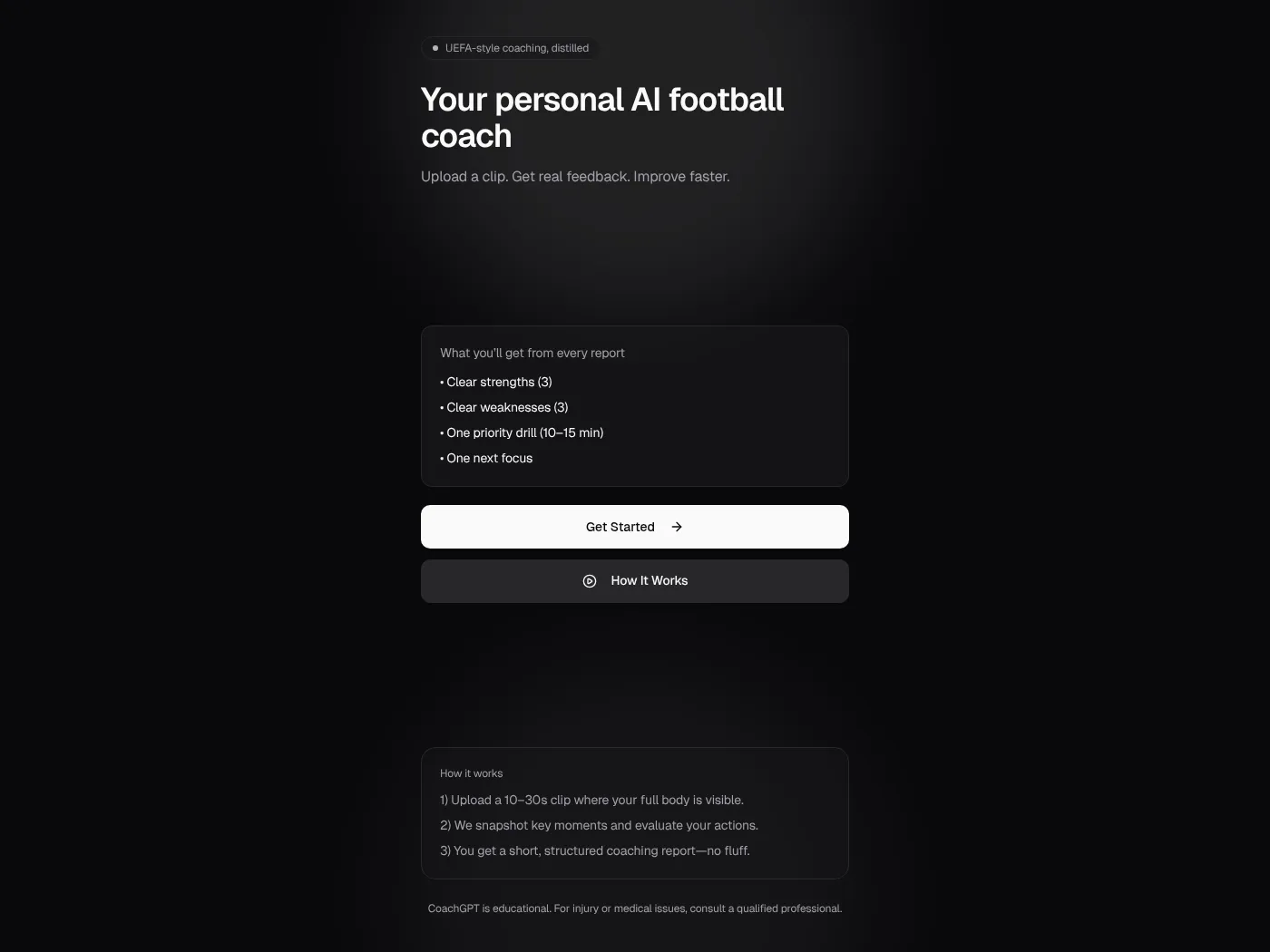 CoachGPT – AI Football Coach