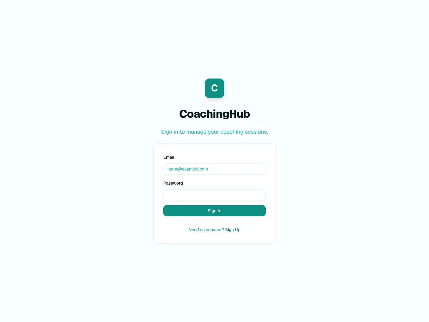 Coaching Booking System