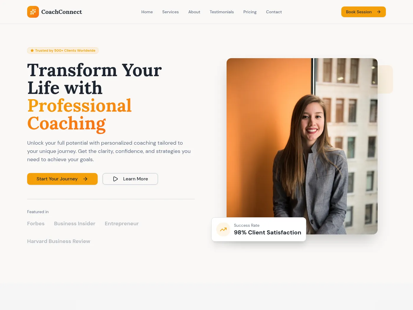 CoachConnect Website