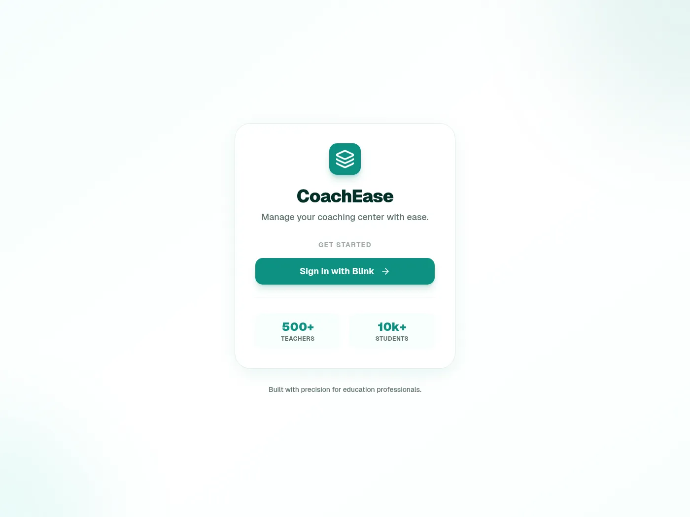 CoachEase SaaS