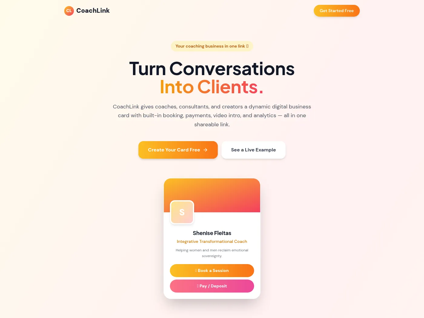 CoachLink Micro-Coaching Hub