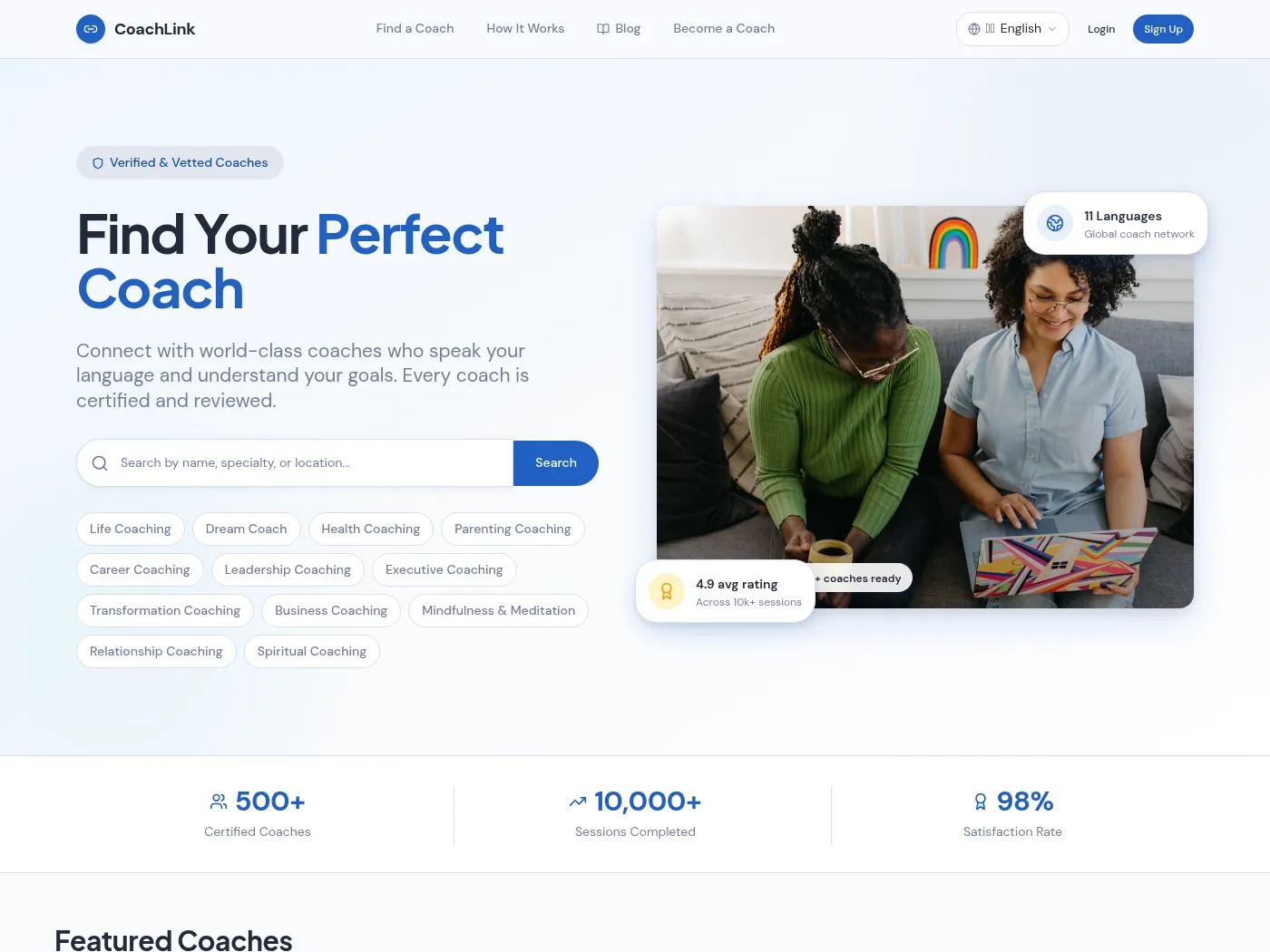 CoachLink Marketplace