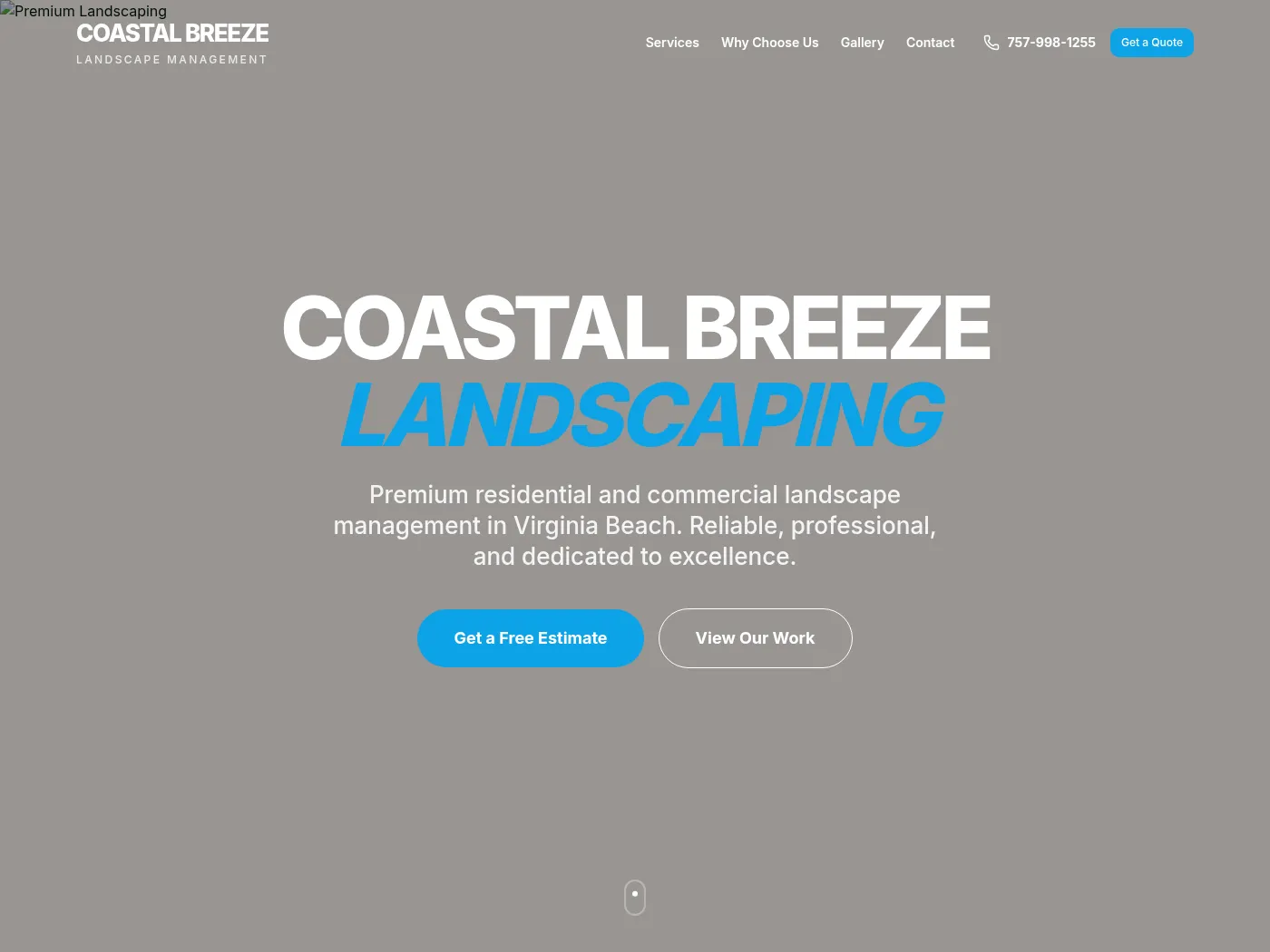 Coastal Breeze Web Experience