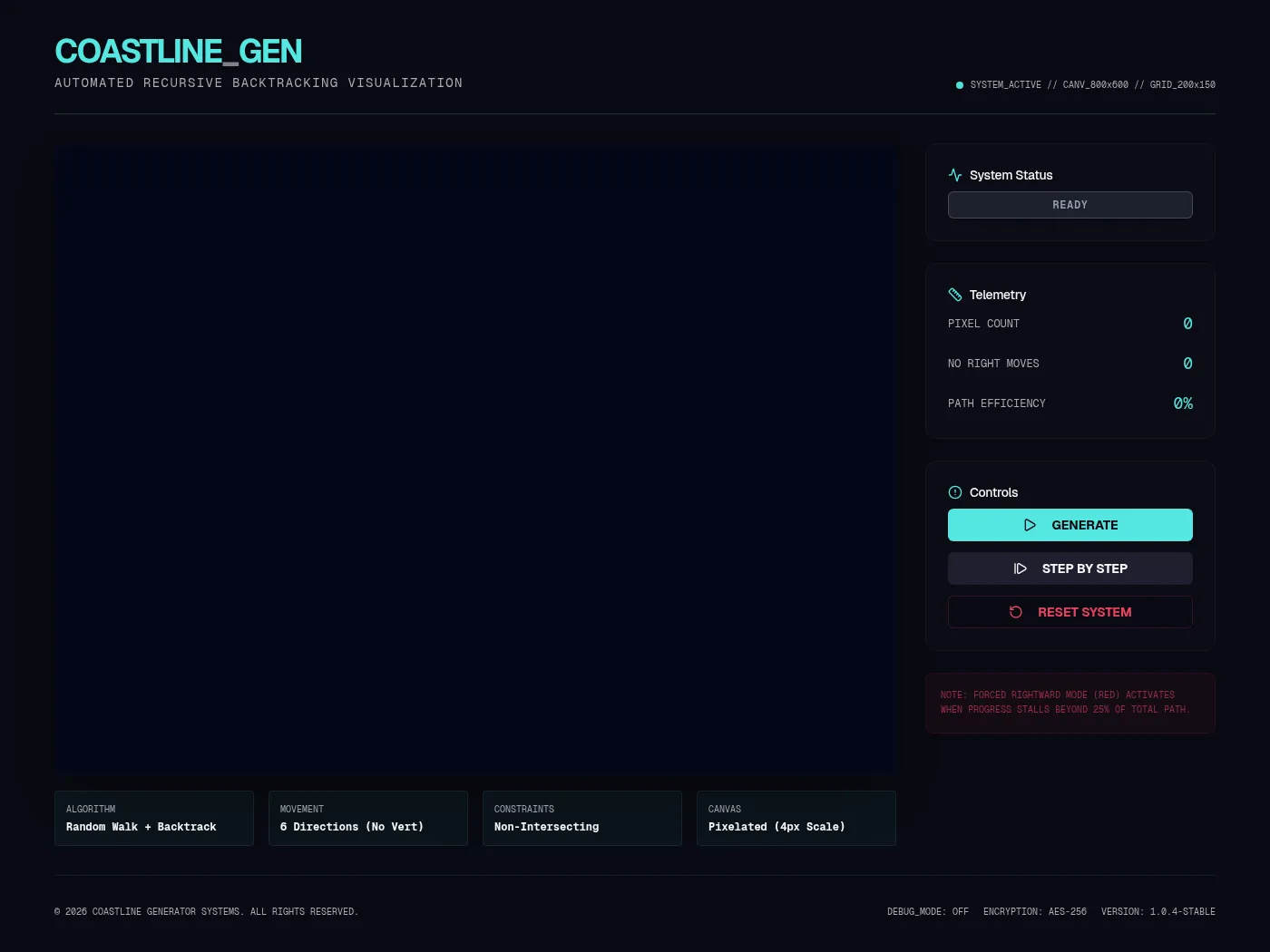 Coastline Generator