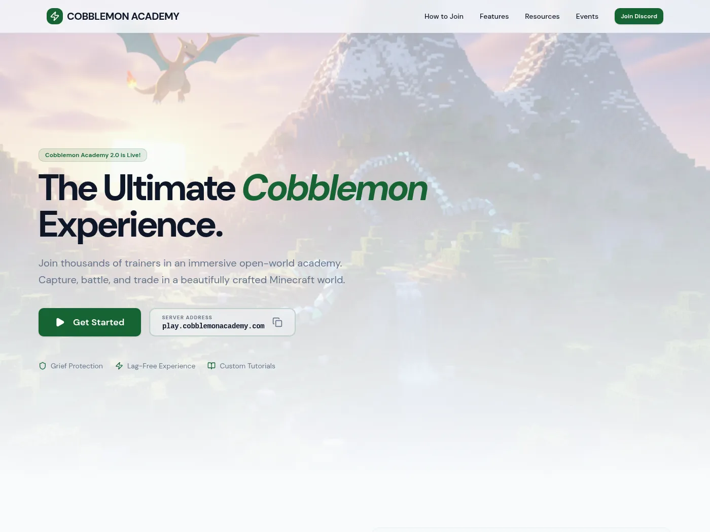Cobblemon Academy Hub