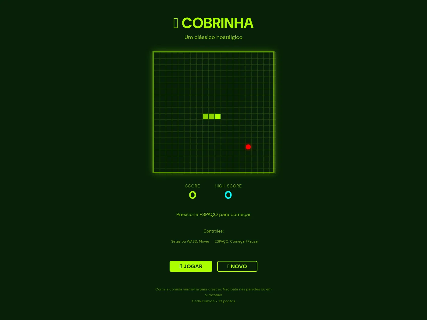 Cobrinha Clássica