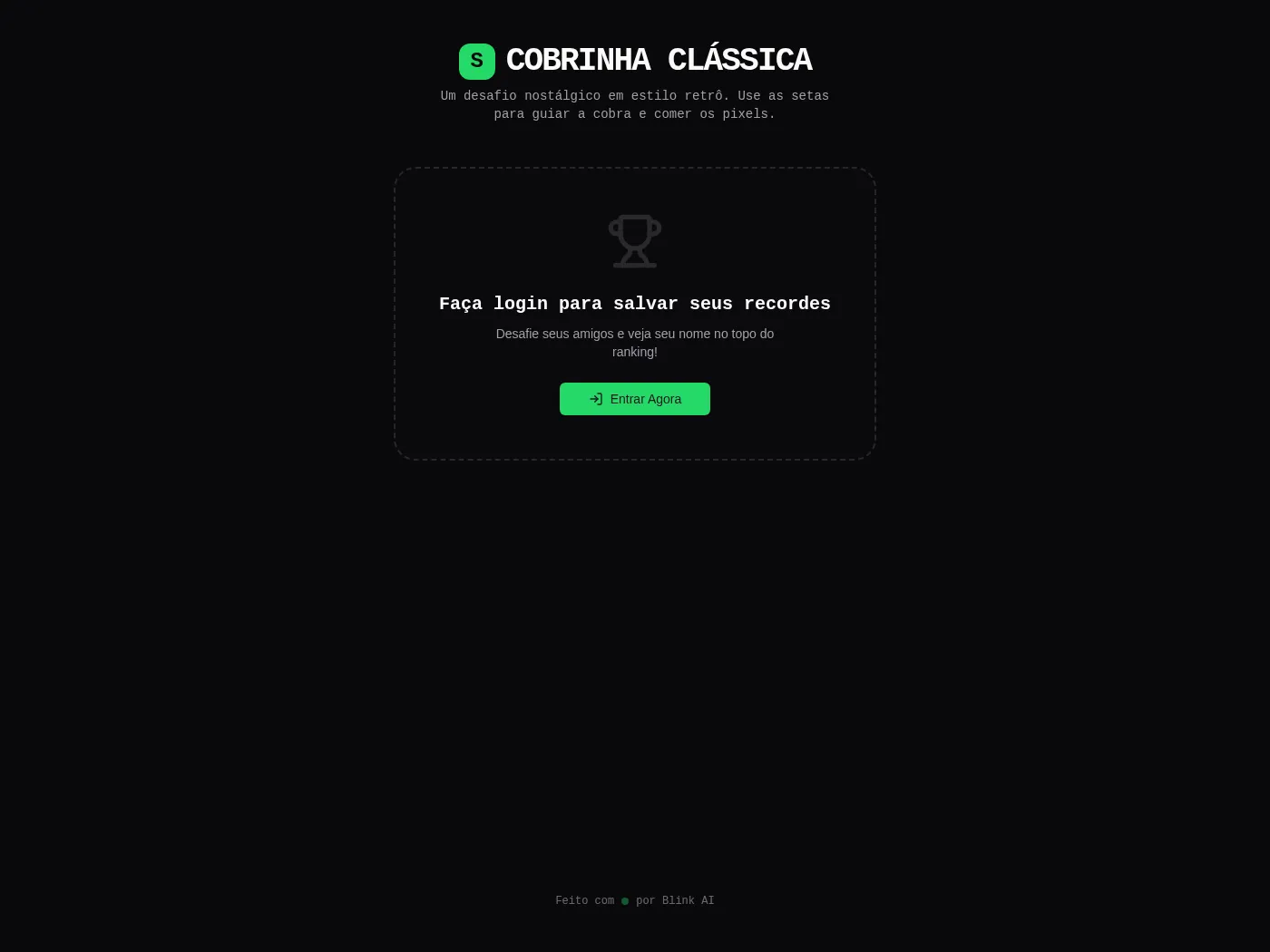 Cobrinha Clássica