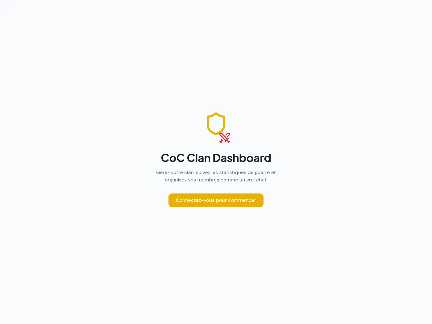 CoC Clan Dashboard