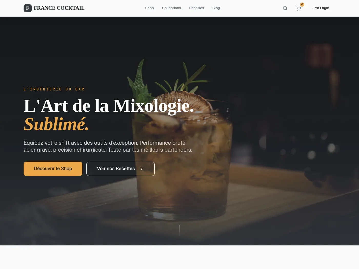 France Cocktail Revamp