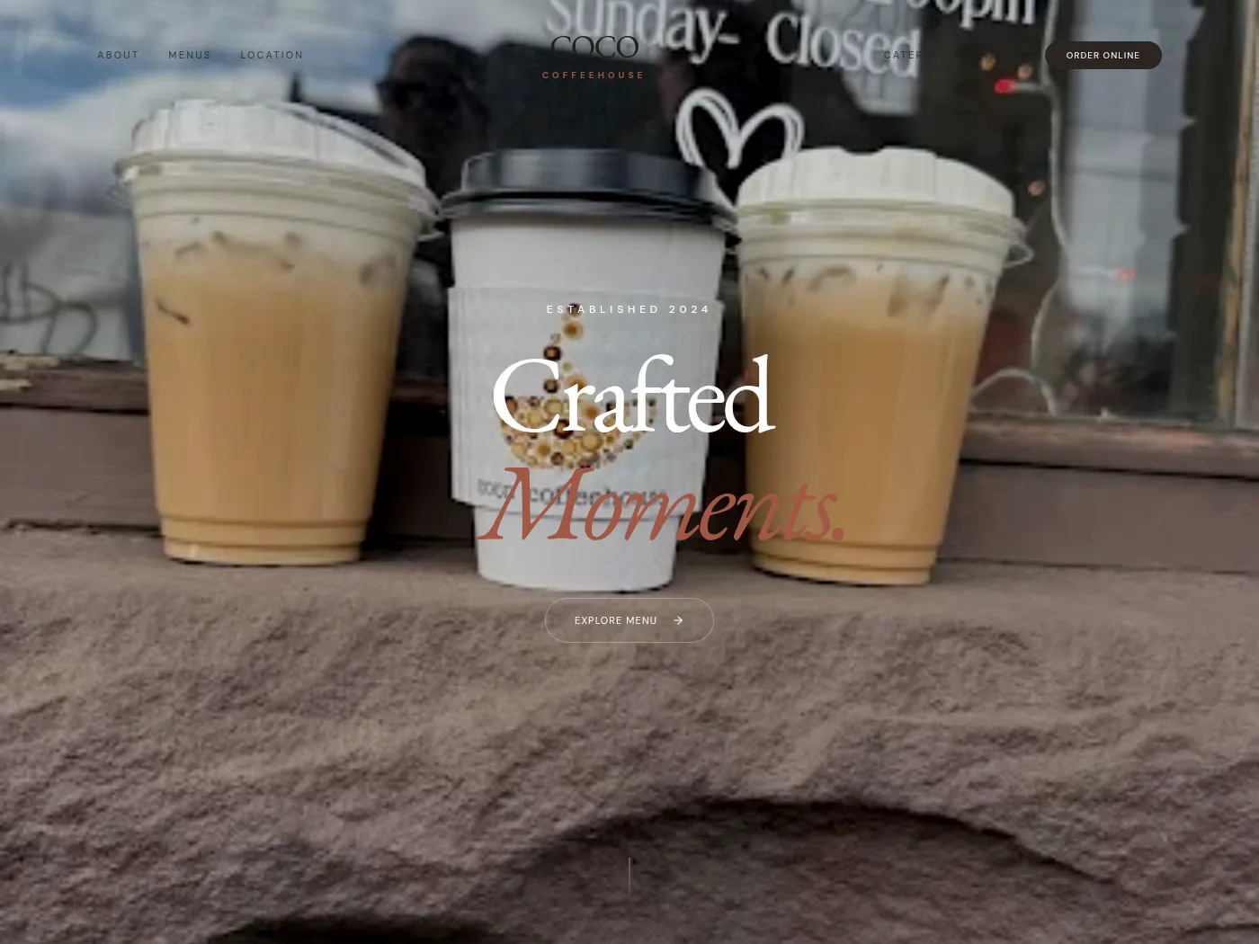Coco's Coffee Cafe Site