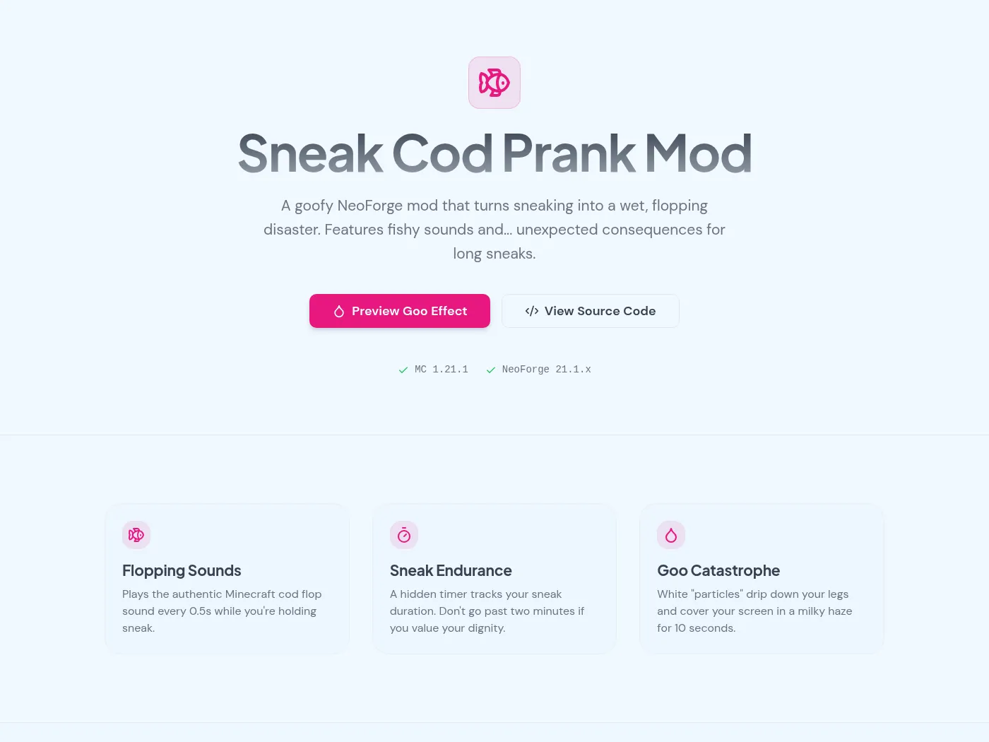 Sneak Cod Prank Mod