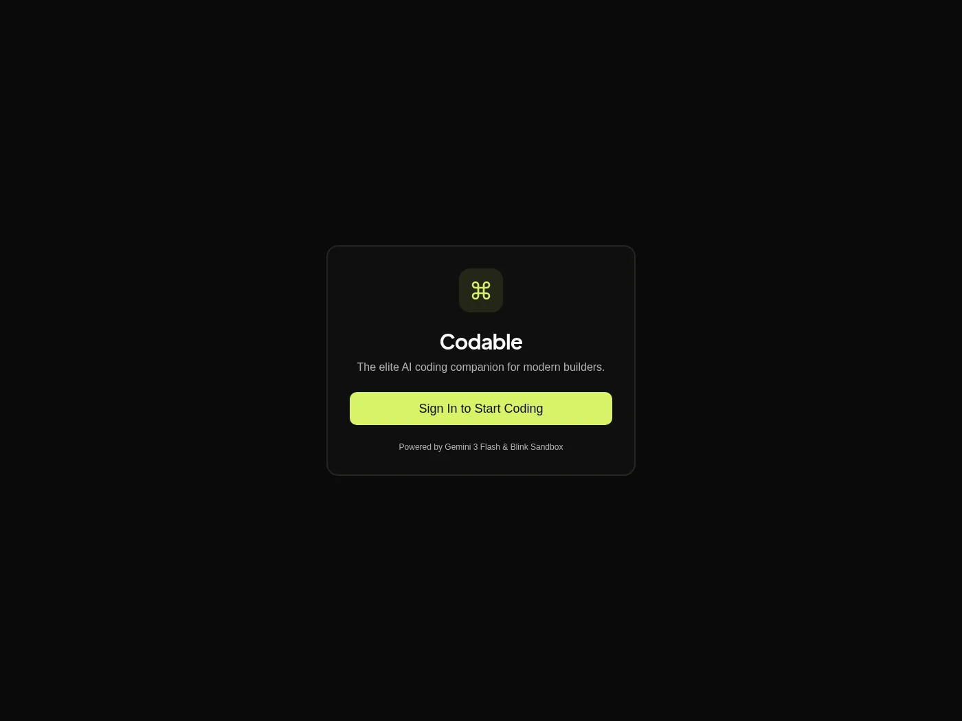 Codable AI Agent