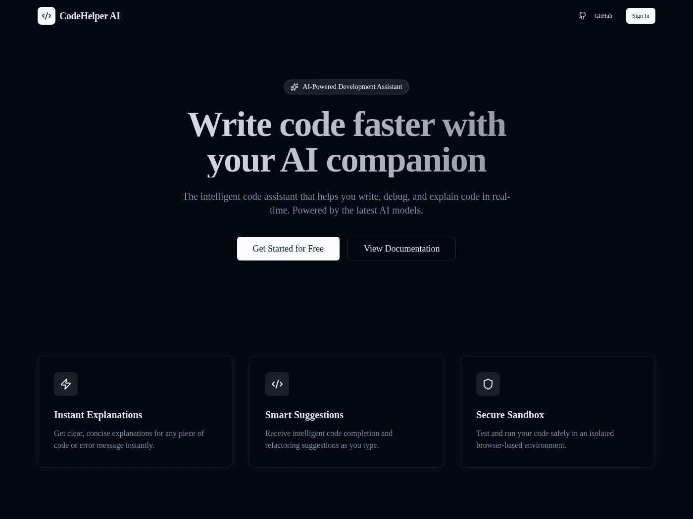 CodeHelper AI
