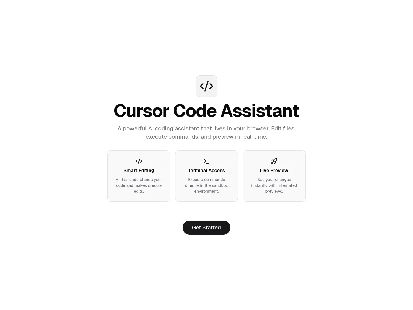 Cursor Code Assistant