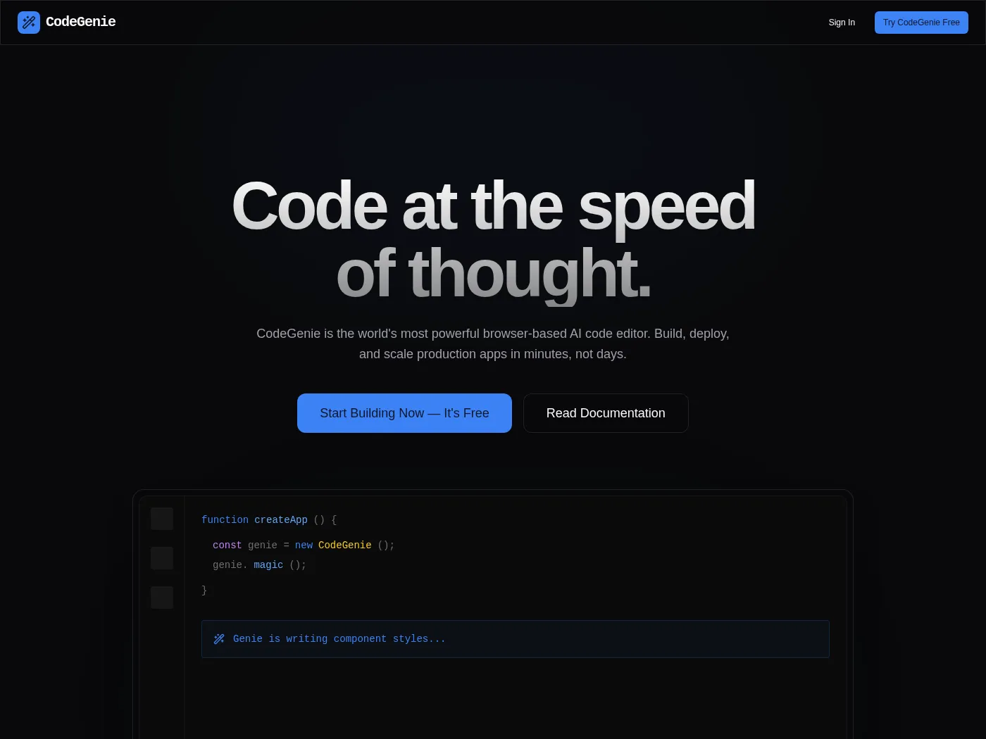 CodeGenie VS Code Extension