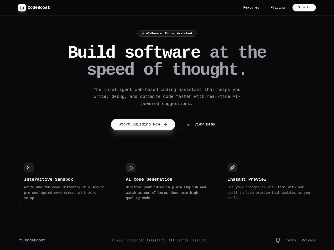 CodeBoost Assistant