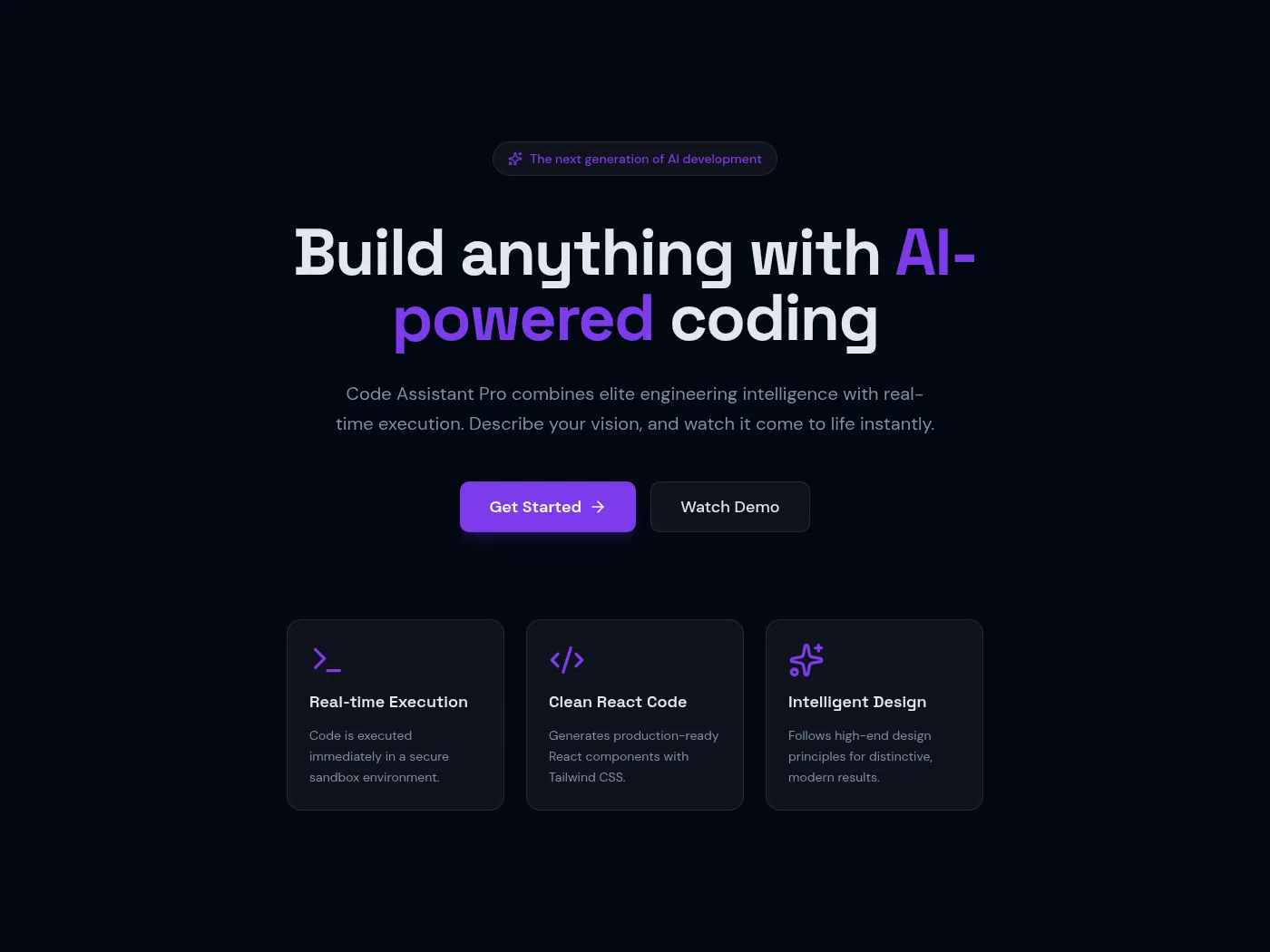 Code Assistant Pro