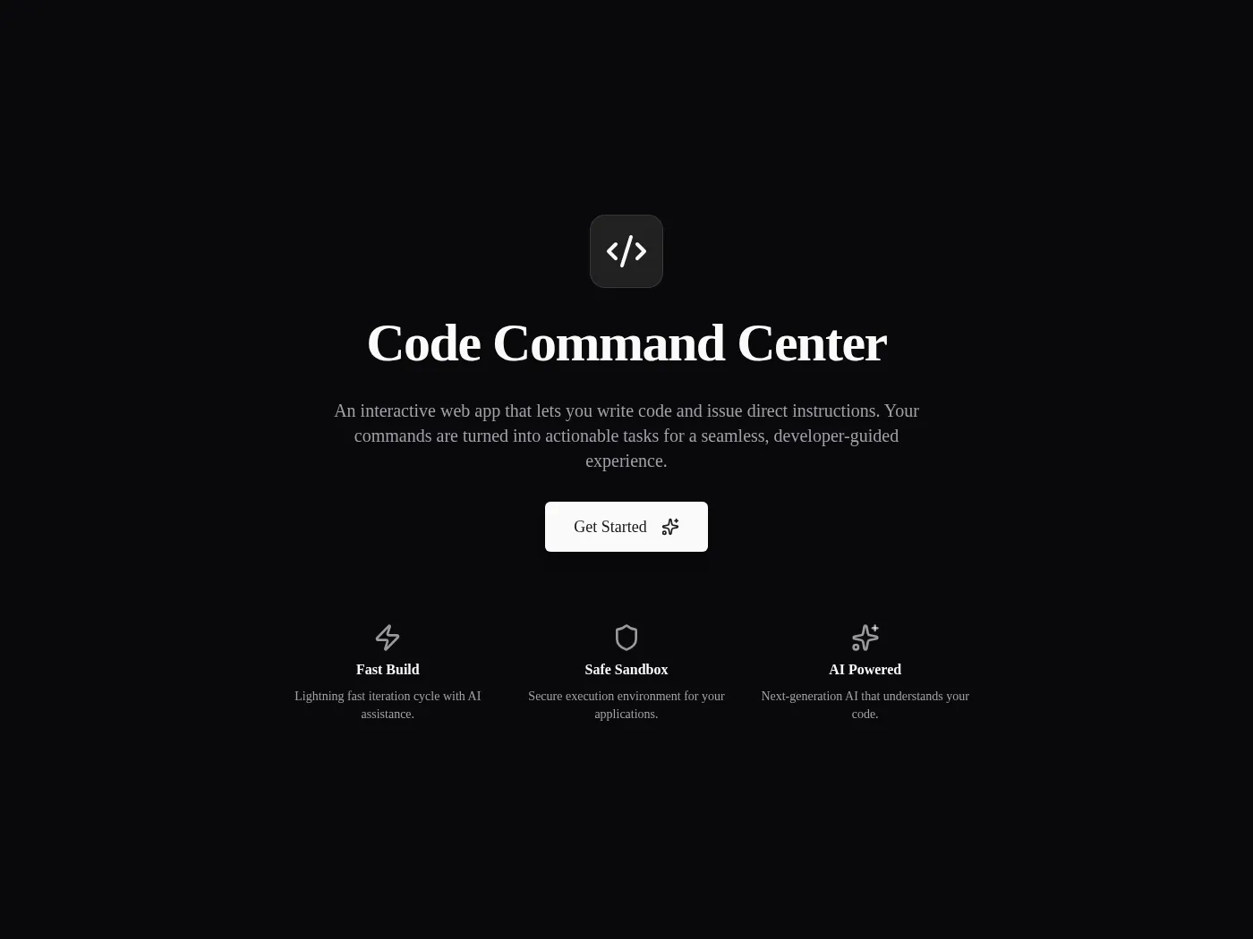 Code Command Center