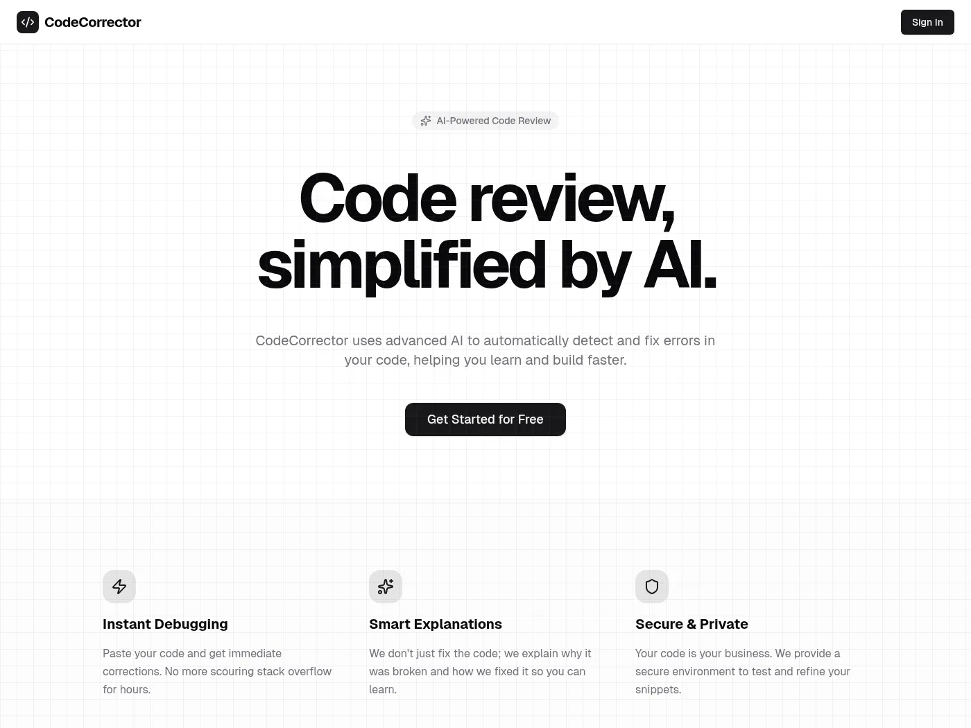 CodeCorrector