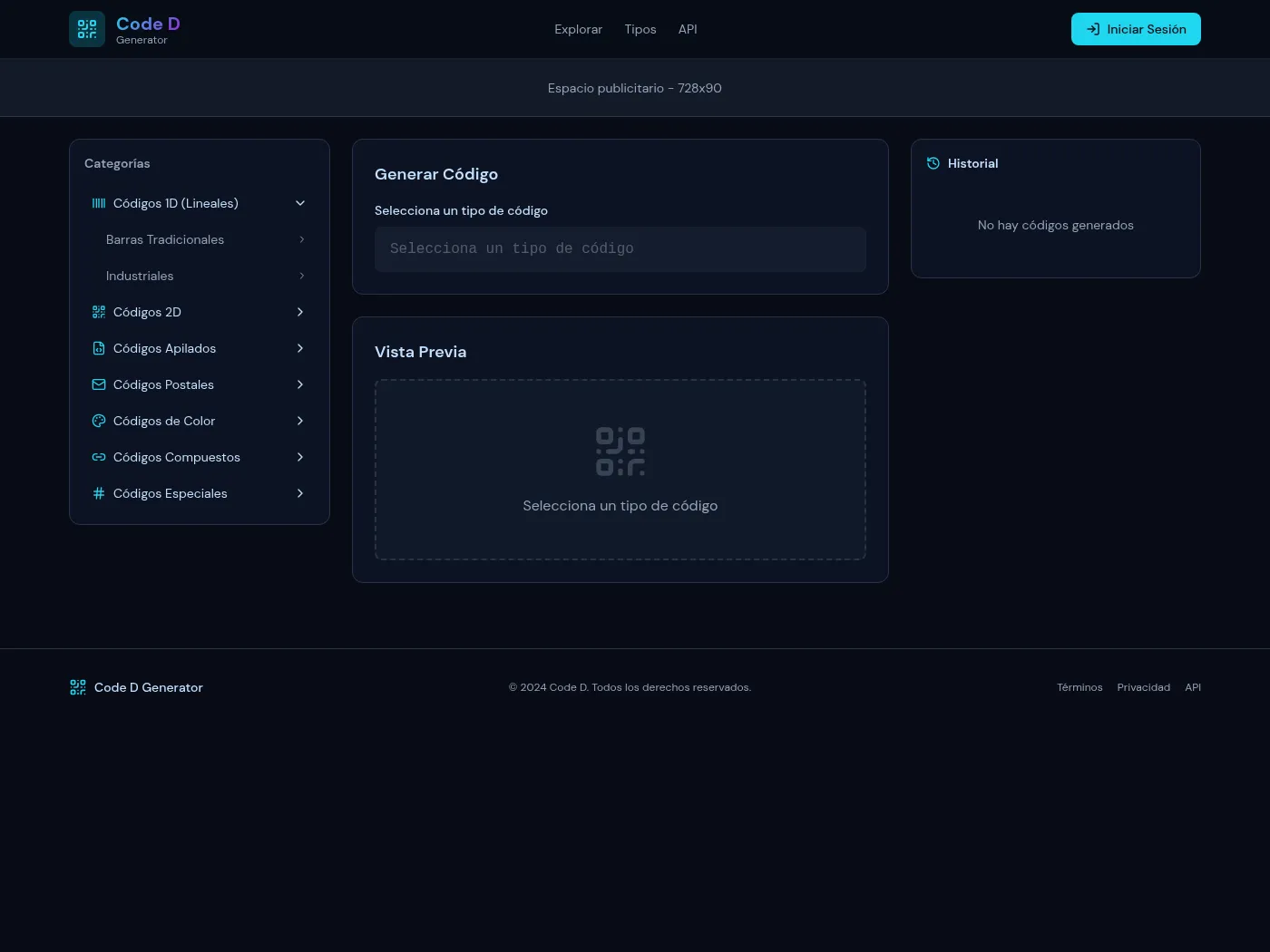 Code D Generator