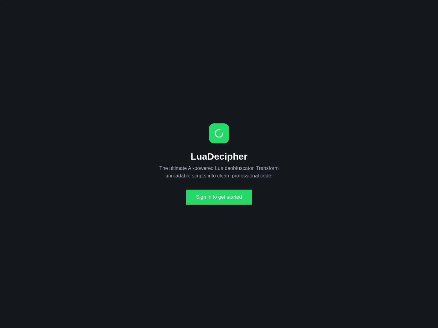 Code Deobfuscator