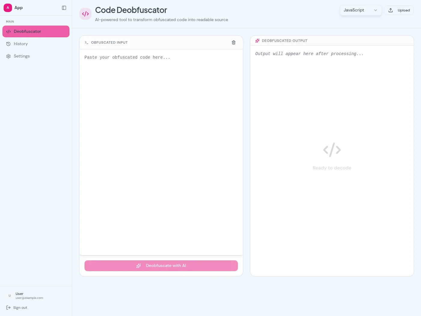 Code Deobfuscator