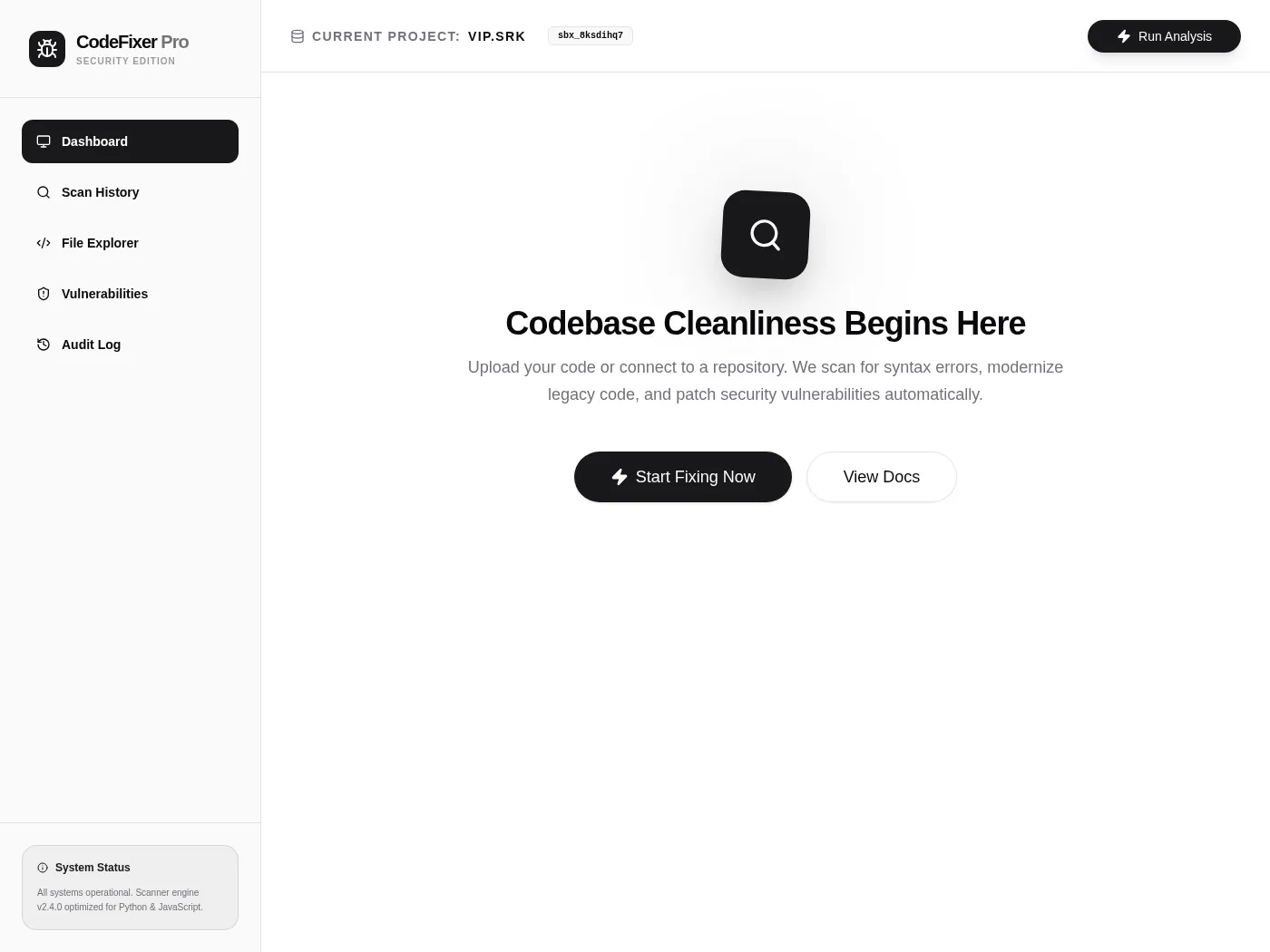 CodeFixer Pro