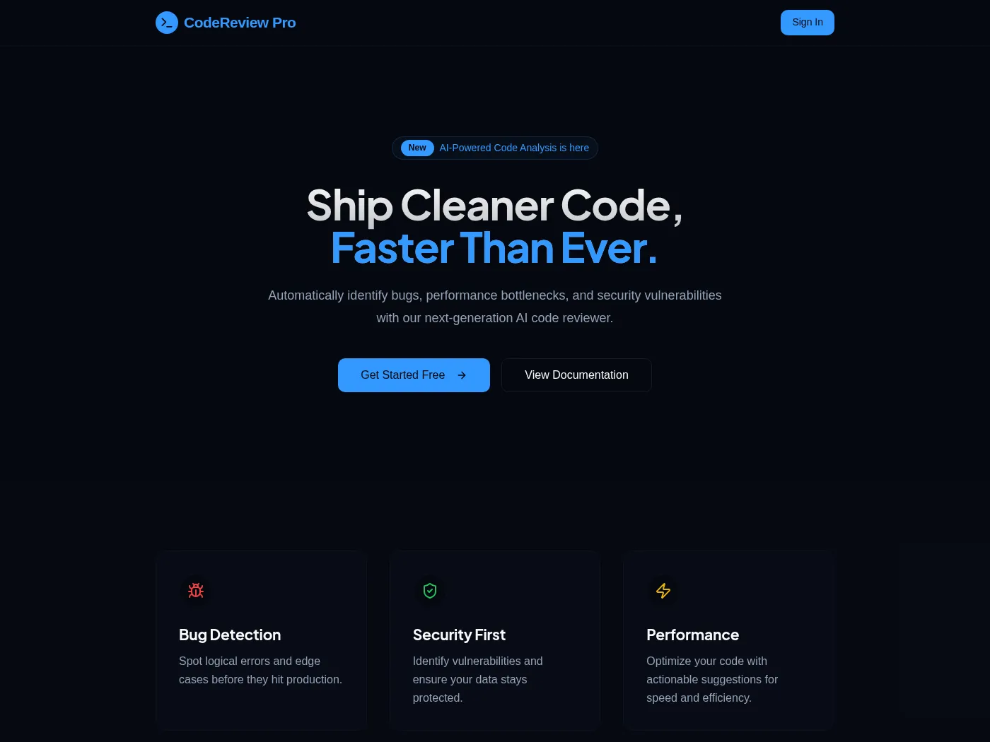 CodeReview Pro