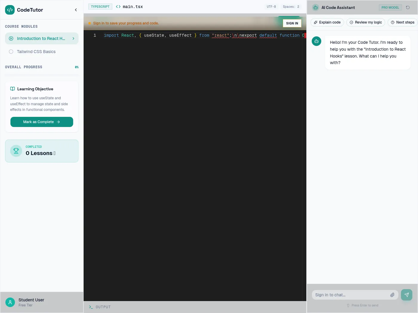 Code Tutor AI