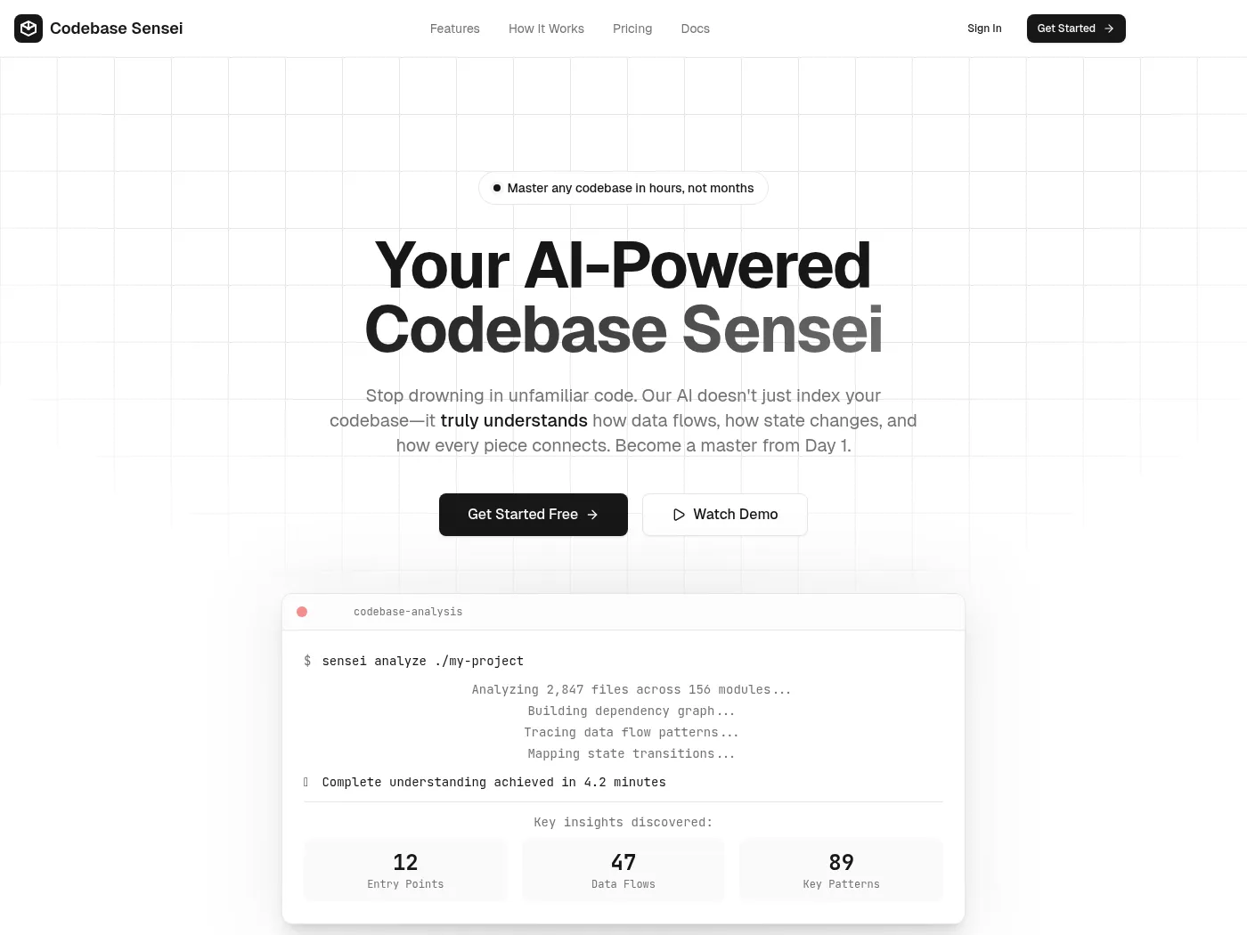 Codebase Sensei