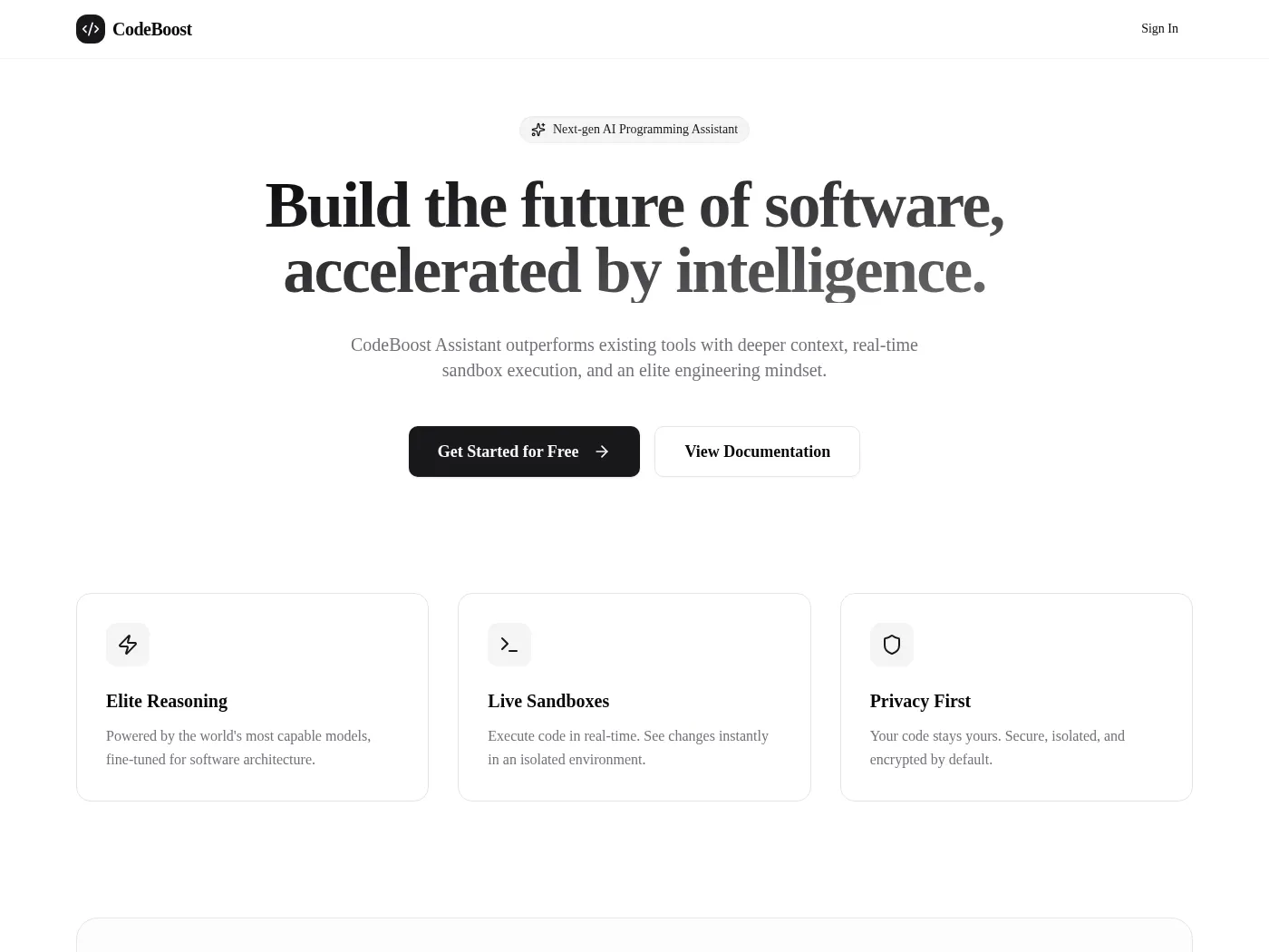 CodeBoost Assistant