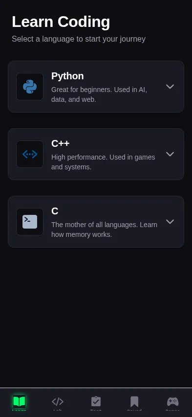CodeBuddy Mobile UI